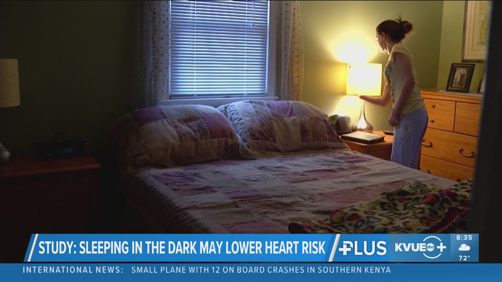 Sleeping in the dark could lower risk of heart failure, study shows