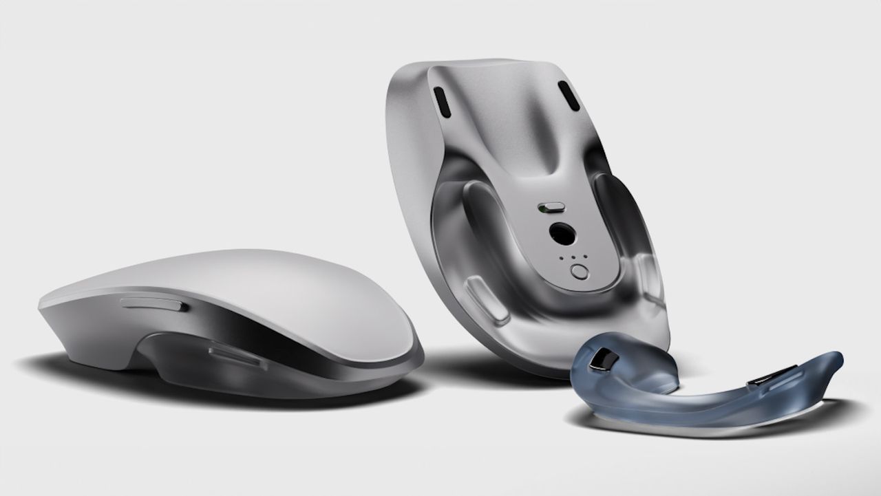 This mouse for artists has haptics, silky ergonomics, and a '90s iMac vibe