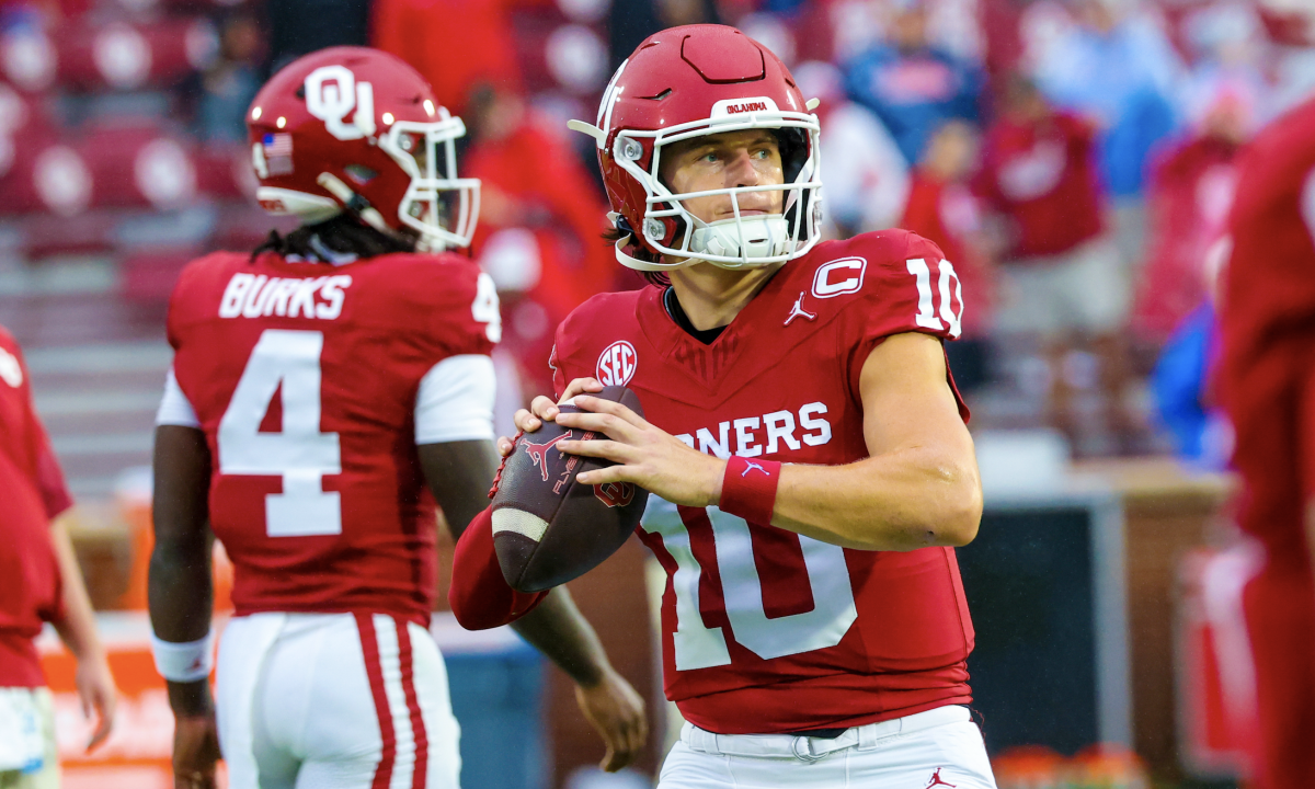 'I'll admit, they're pretty cool' - Oklahoma QB John Mateer makes ...
