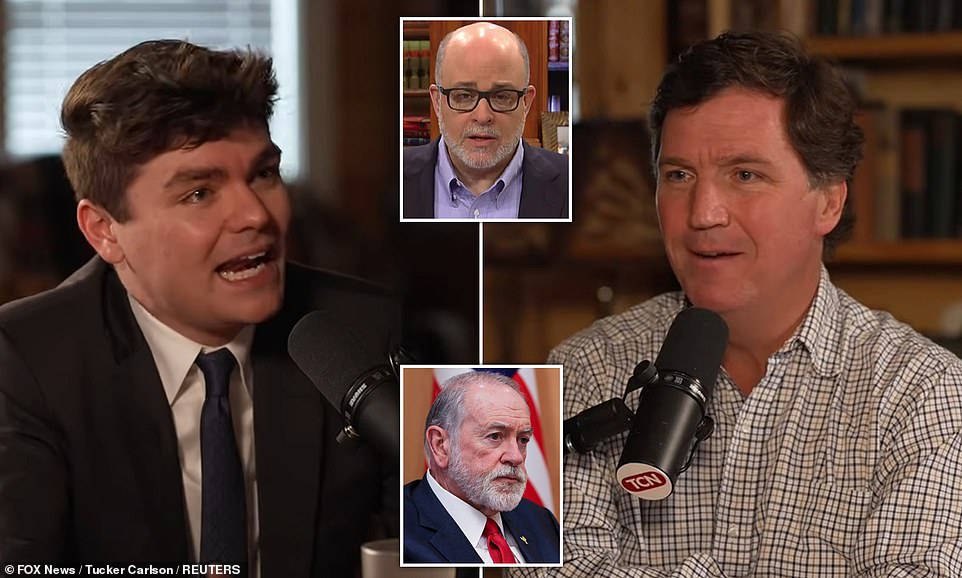 Tucker Carlson sparks conservative backlash as he hosts Nick Fuentes