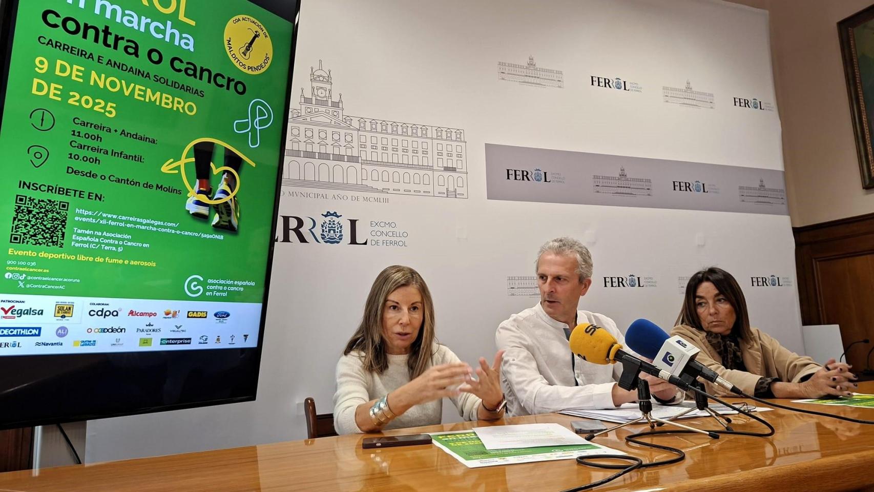 Ferrol se prepara para la XII edición de Ferrol en Marcha contra el Cáncer