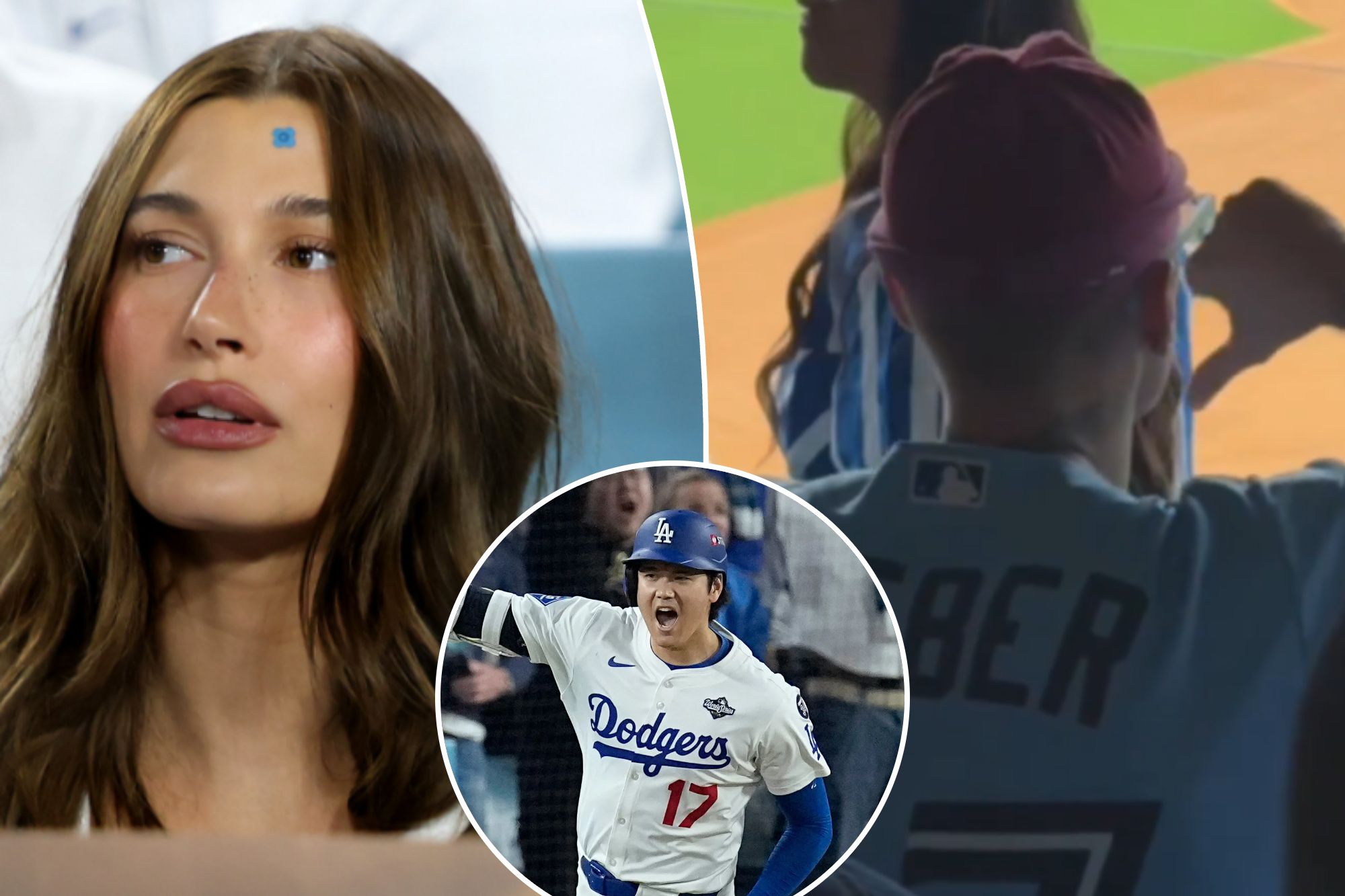 Justin Bieber taunts Shohei Ohtani at World Series game with wife ...