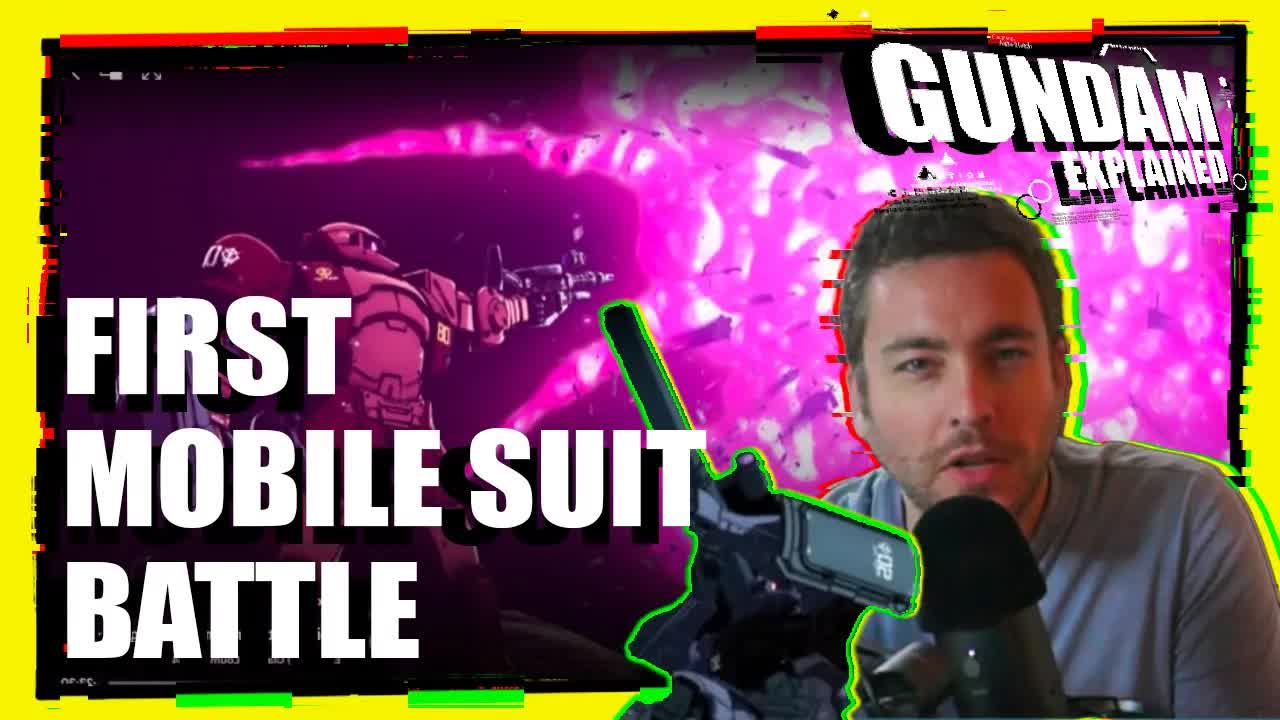 First mobile suit battle? Gundam explained!