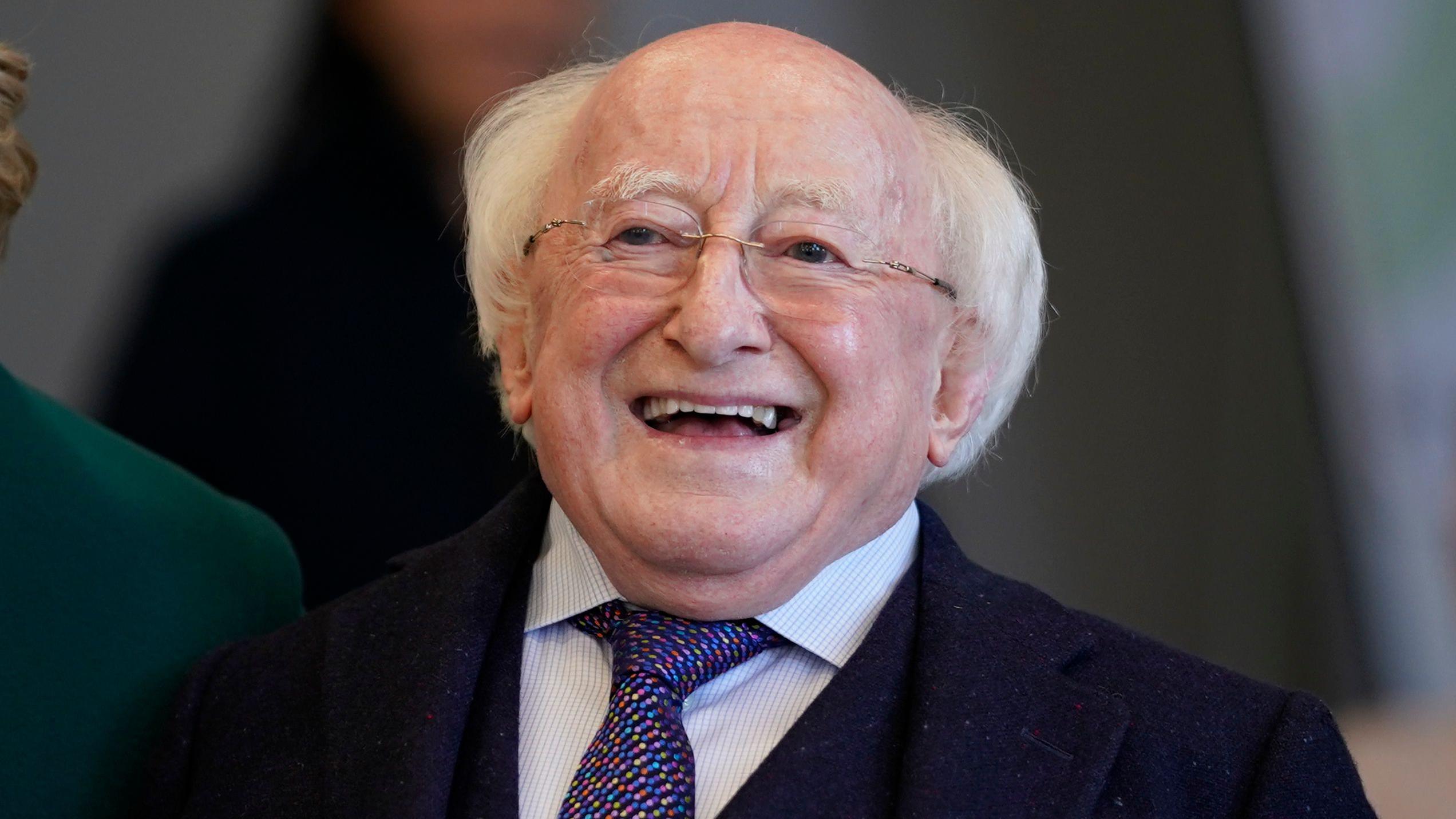 Michael D Higgins returns to Áras after hospital stay