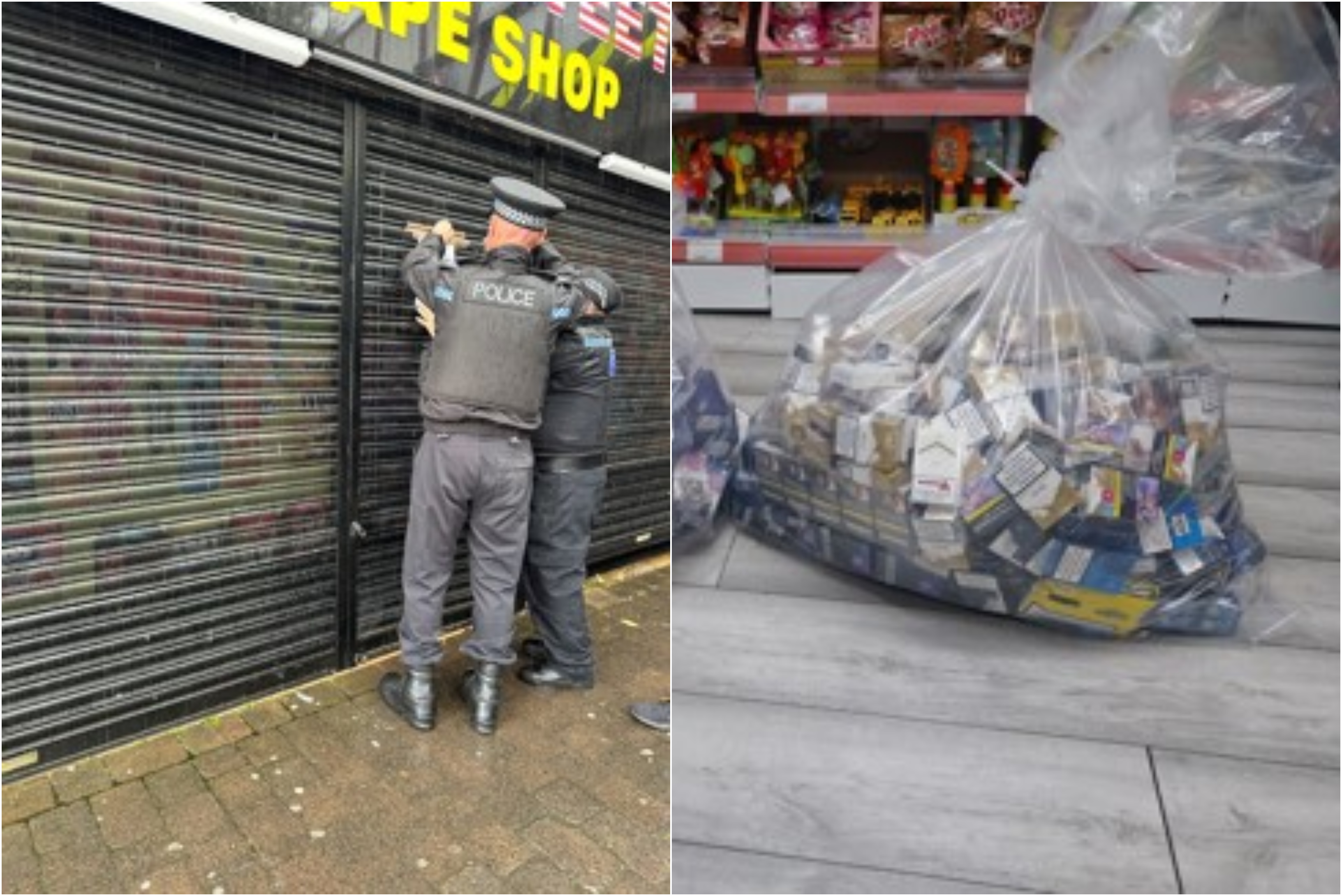 Illegal vapes and cigarettes worth £200k seized across Lancashire in ...