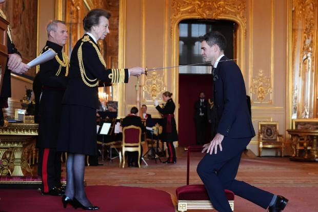 Arise Sir James: Cricket legend knighted at Windsor Castle ceremony
