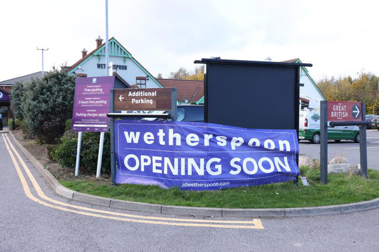 Wetherspoon launches 7 new UK pubs by January 2026 - full list and dates