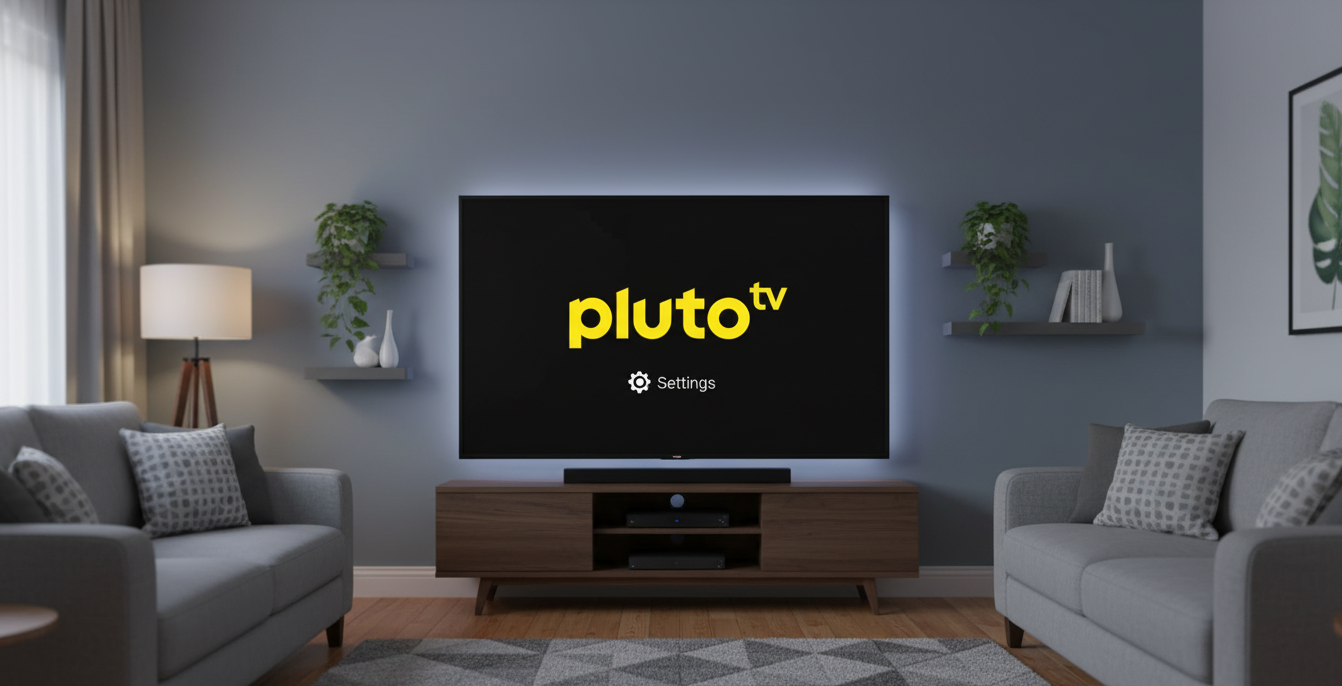 What account information can you update on Pluto TV?