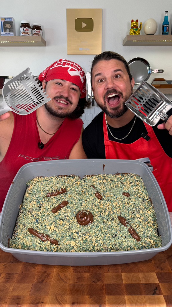 Litter box cake