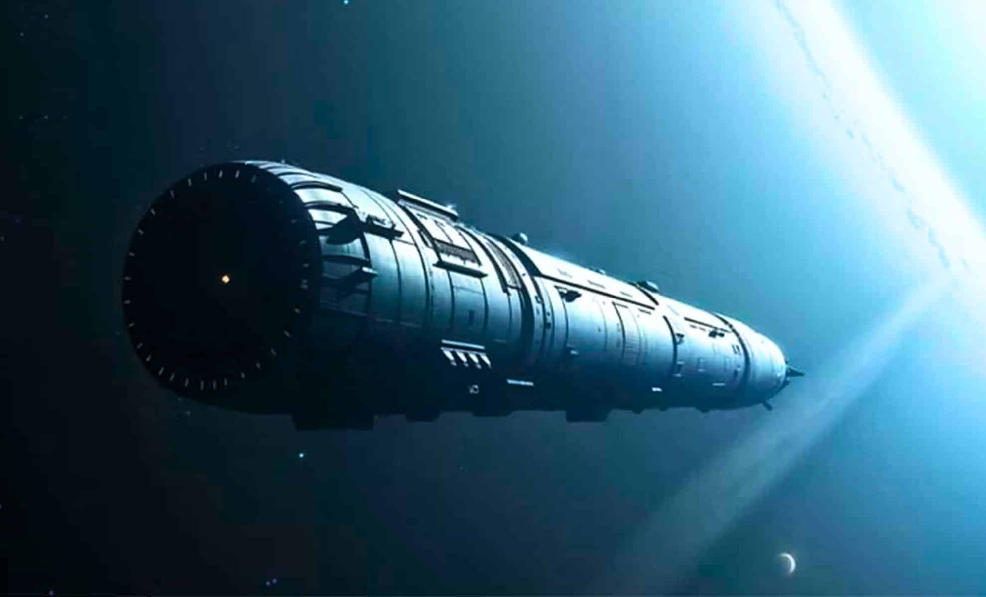 No Return, No Rescue: Meet Chrysalis, the 36-Mile Starship Designed to ...