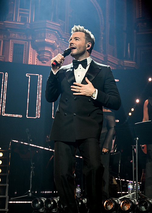 Westlife pay tribute to Mark Feehily as they use stand-in at Royal ...