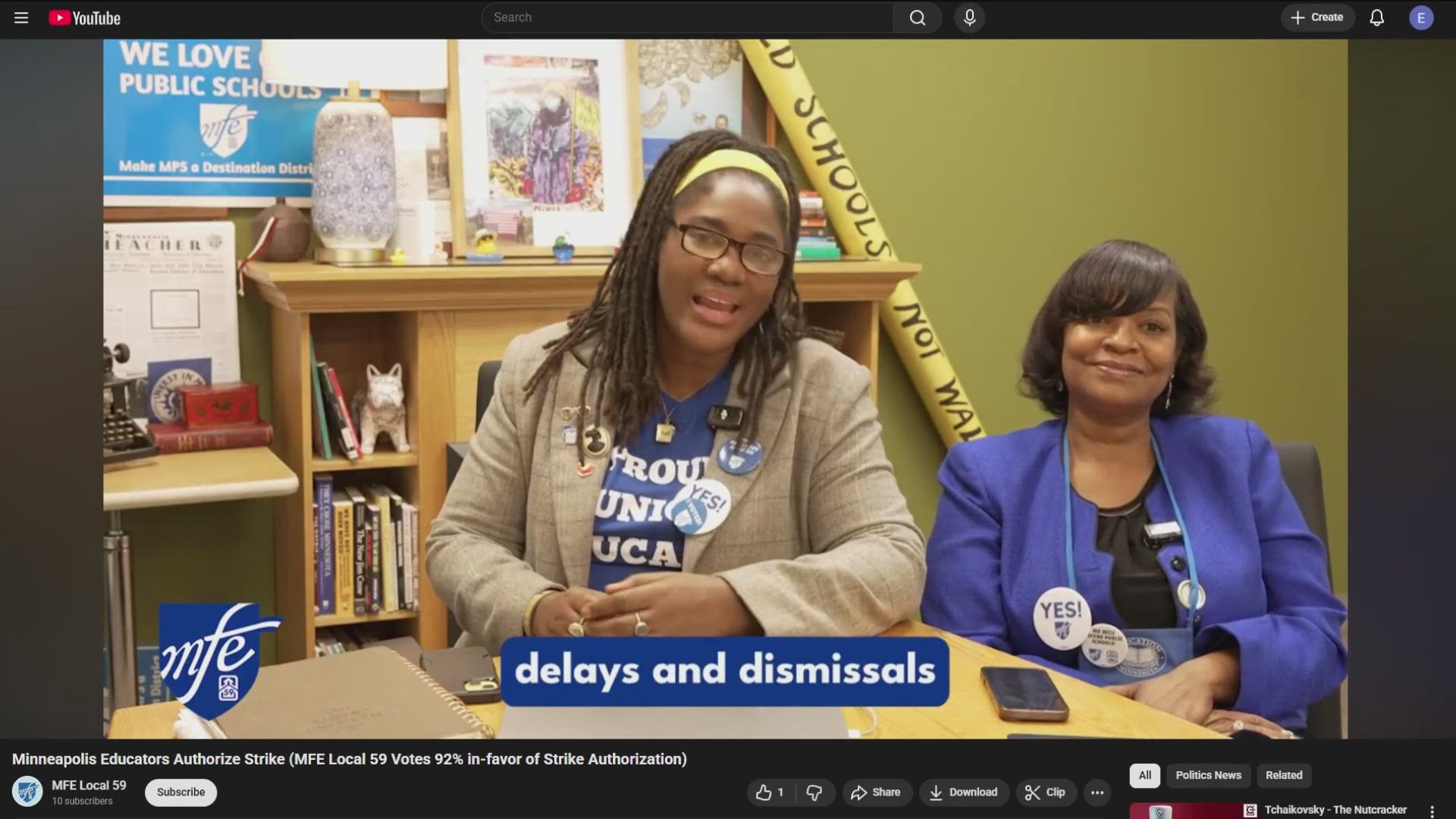 Minneapolis Public School union members vote to authorize strike