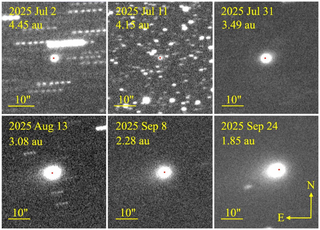 Did 3l/ATLAS display signs of alien control?