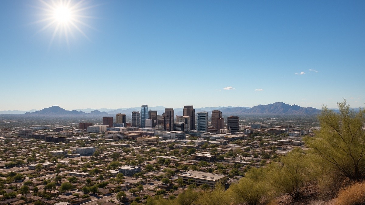 Pronóstico del clima en Phoenix, Arizona hoy 28 de octubre de 2025