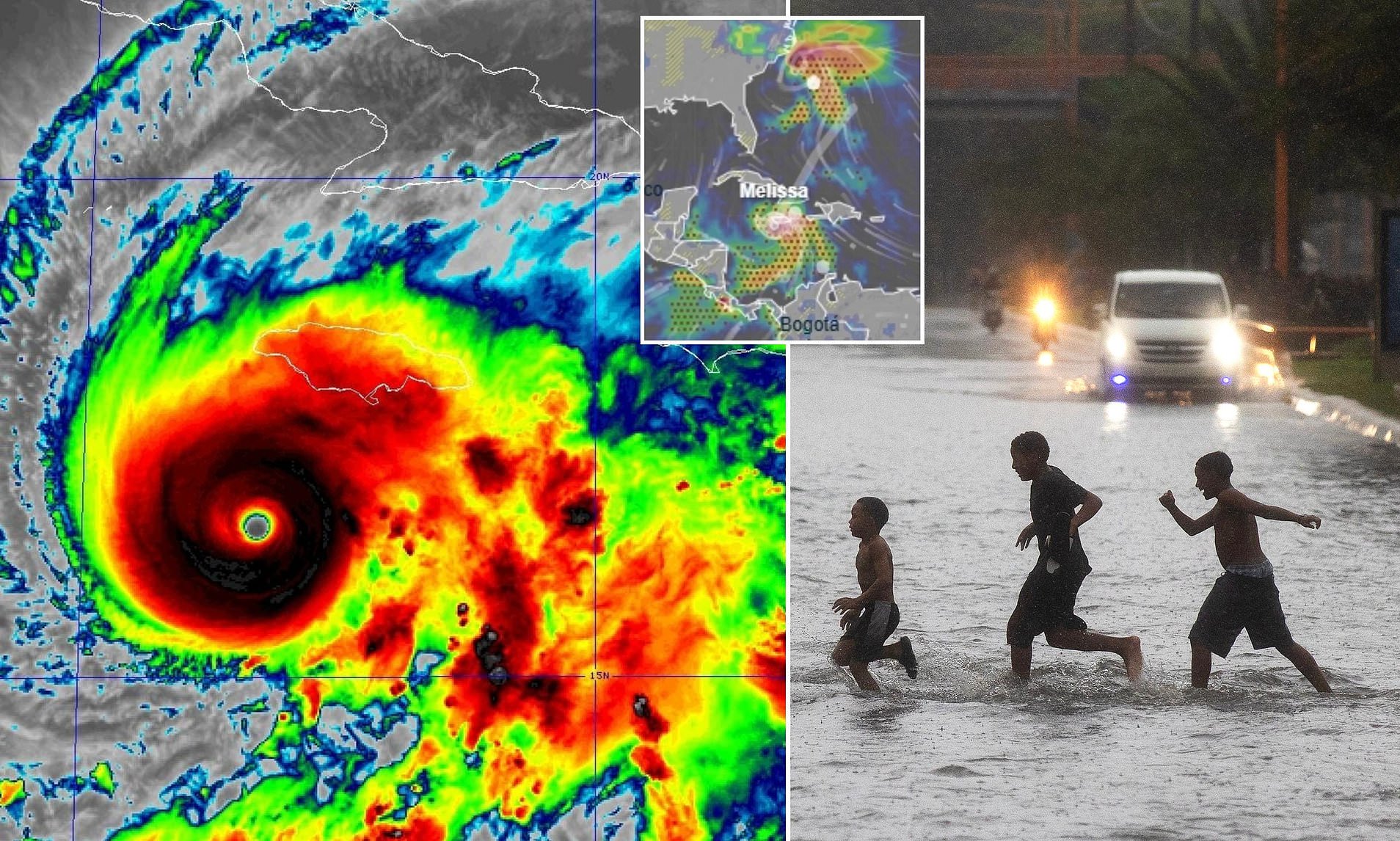 Hurricane Melissa interactive tracker reveals 'deadly' path as ...