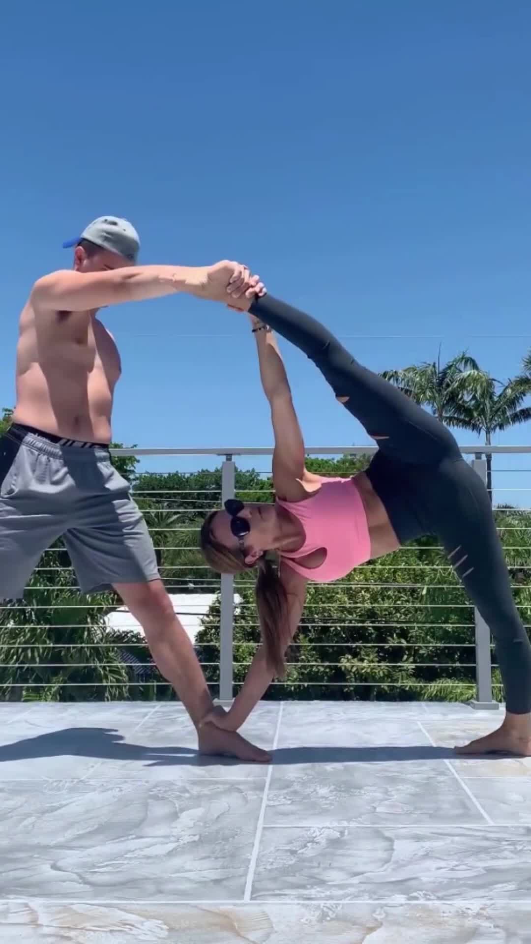 Standing straddle split #yoga #fitness #shortvideo #stretching #split # ...