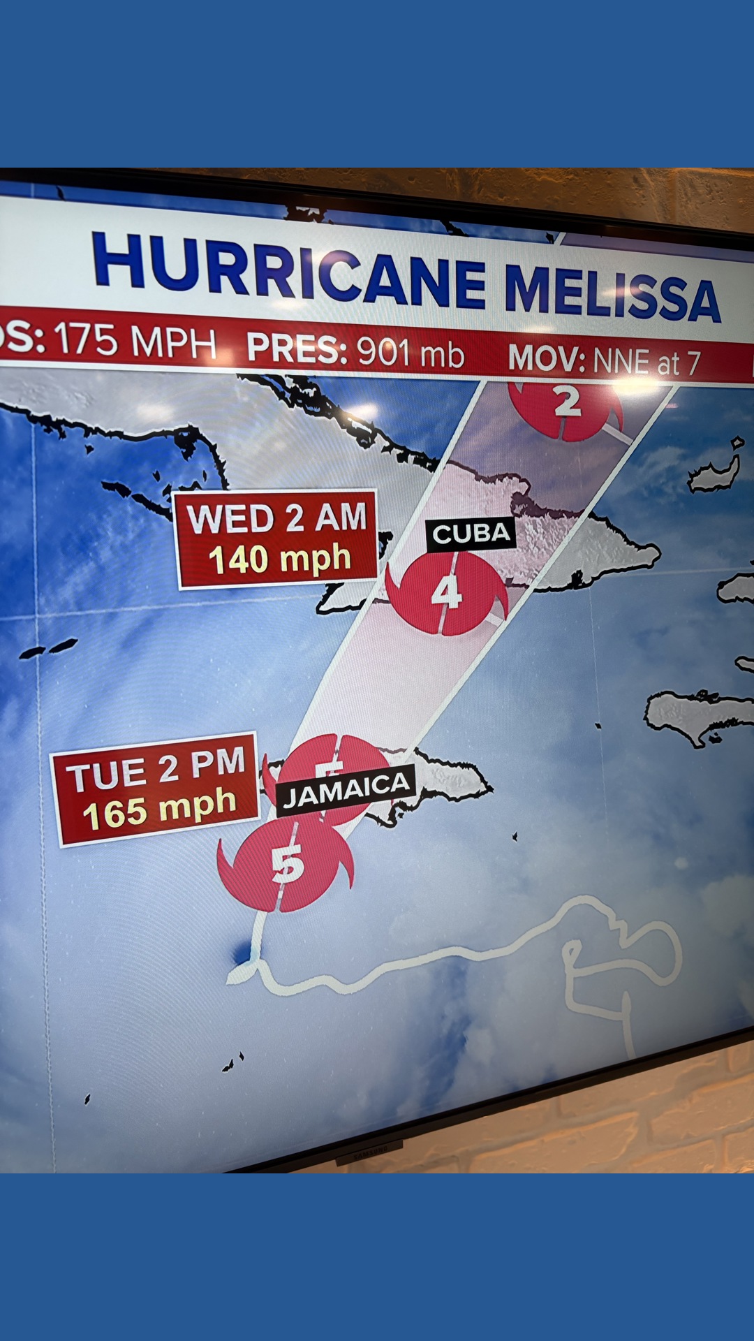 Major Hurricane Melissa set to hit Jamaica