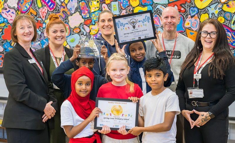 Spring lane primary school celebrates Digital Innovation Award ...