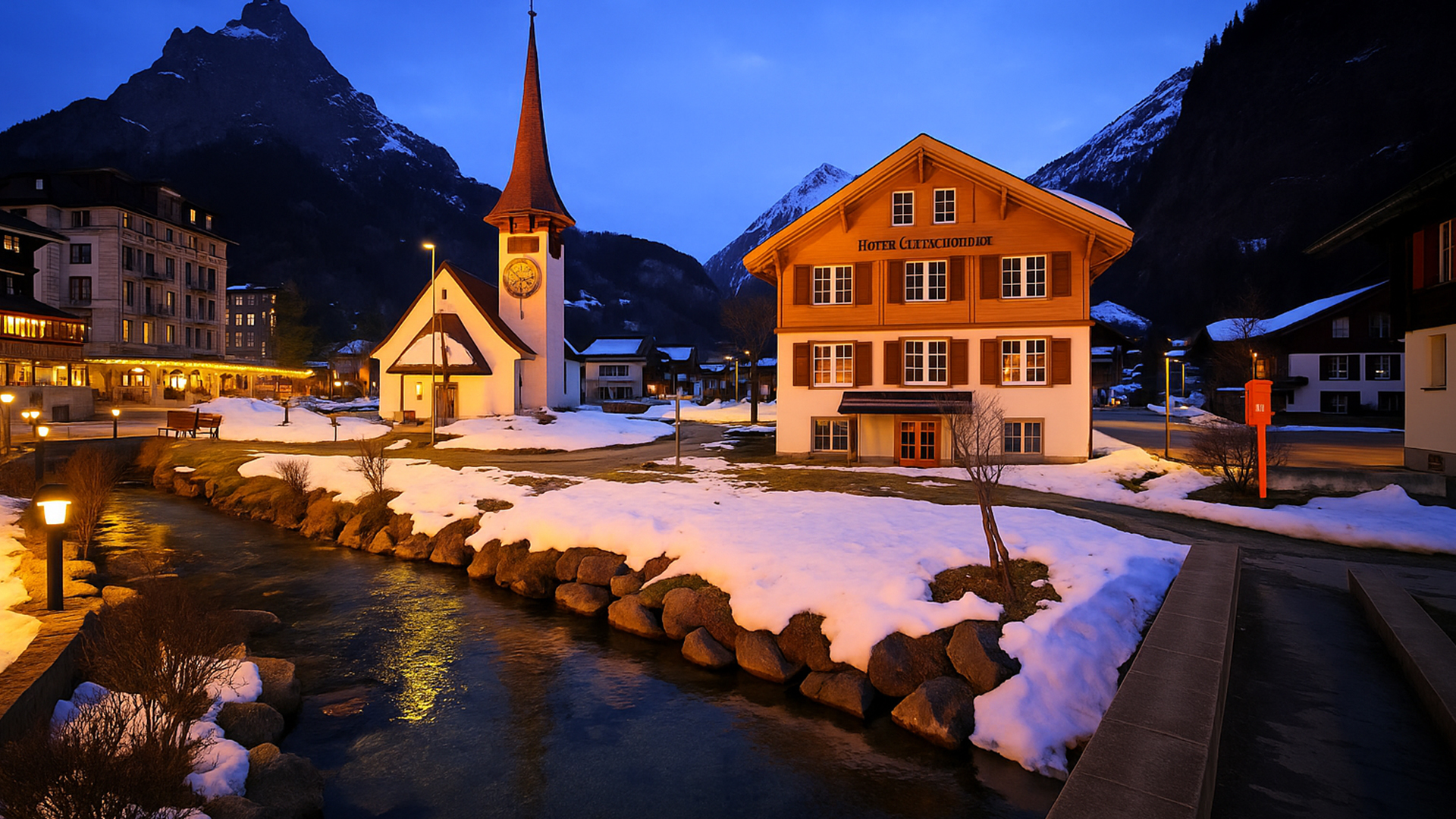 Kandersteg, Switzerland – Winter in the Bernese Alps