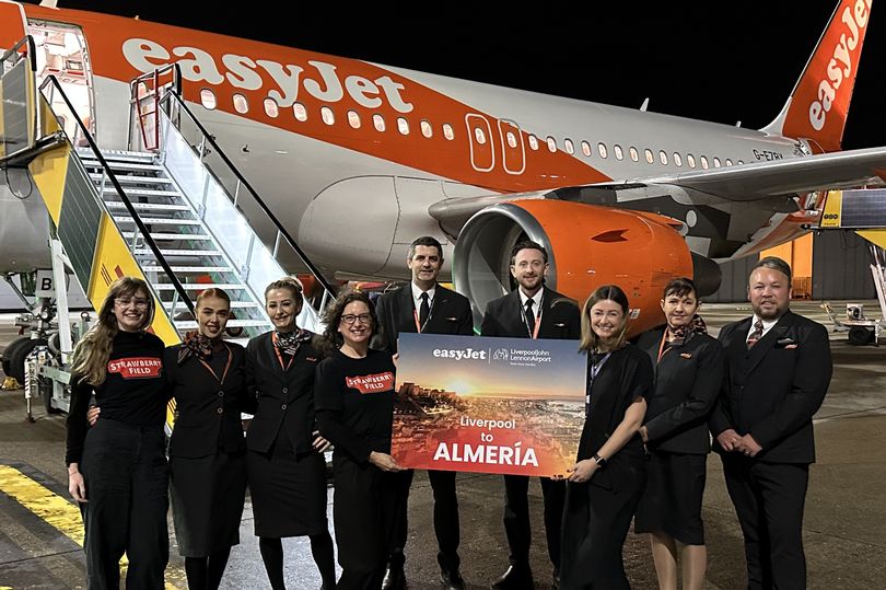 New easyJet route sees first flight between Liverpool and Spanish city