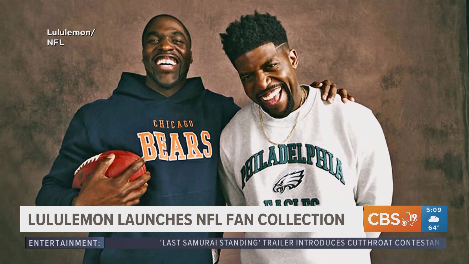 Lululemon launches NFL fan collection