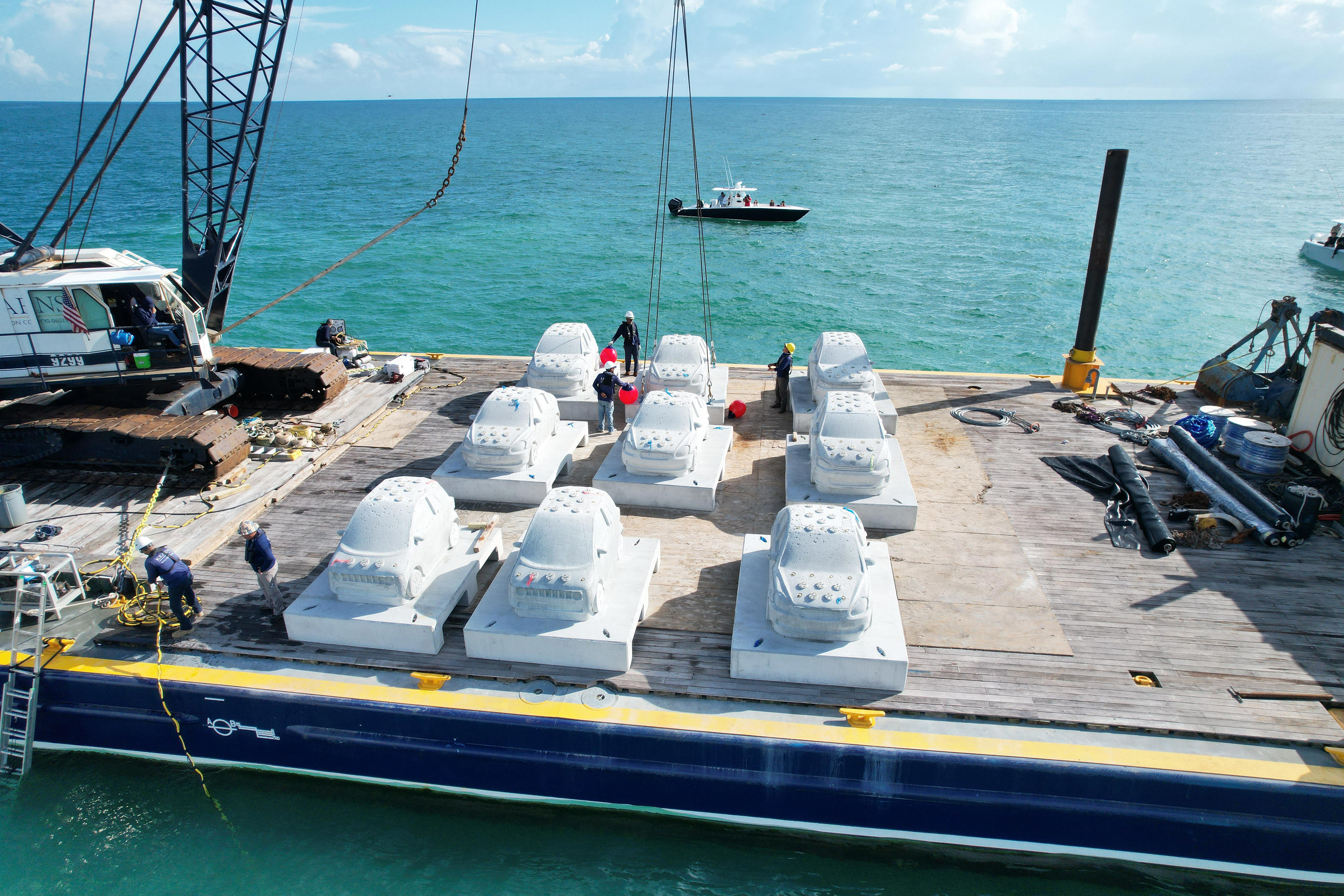 Miami's latest traffic jam is helping marine life. Here's how.