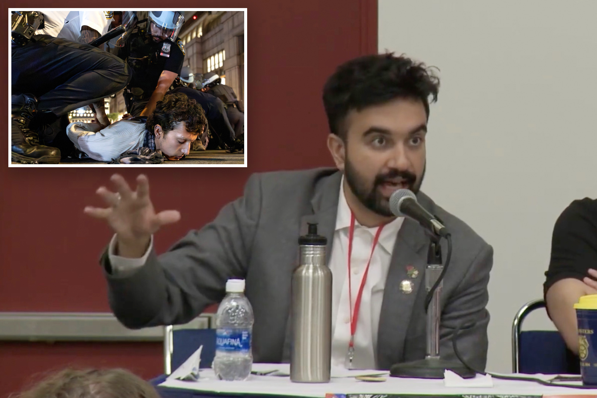 Mamdani says NYPD boots ‘on your neck’ were ‘laced by the IDF’ in vile video