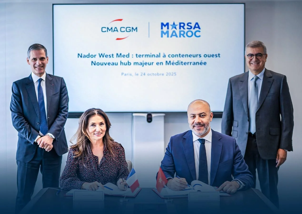 Puerto Nador West: Marsa Maroc y CMA CGM sellan un acuerdo