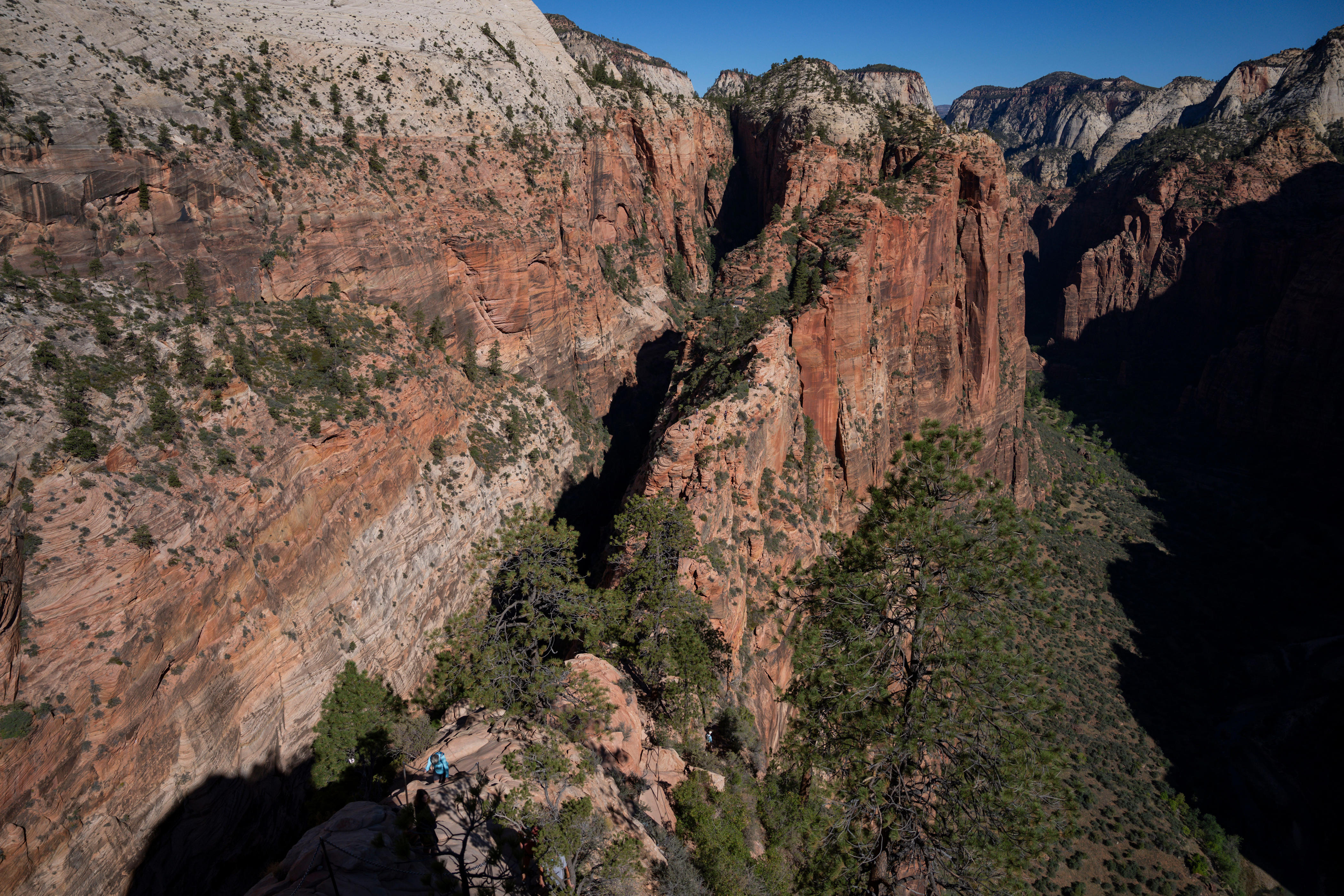 Man dies rappelling on popular route at Zion National Park, officials say