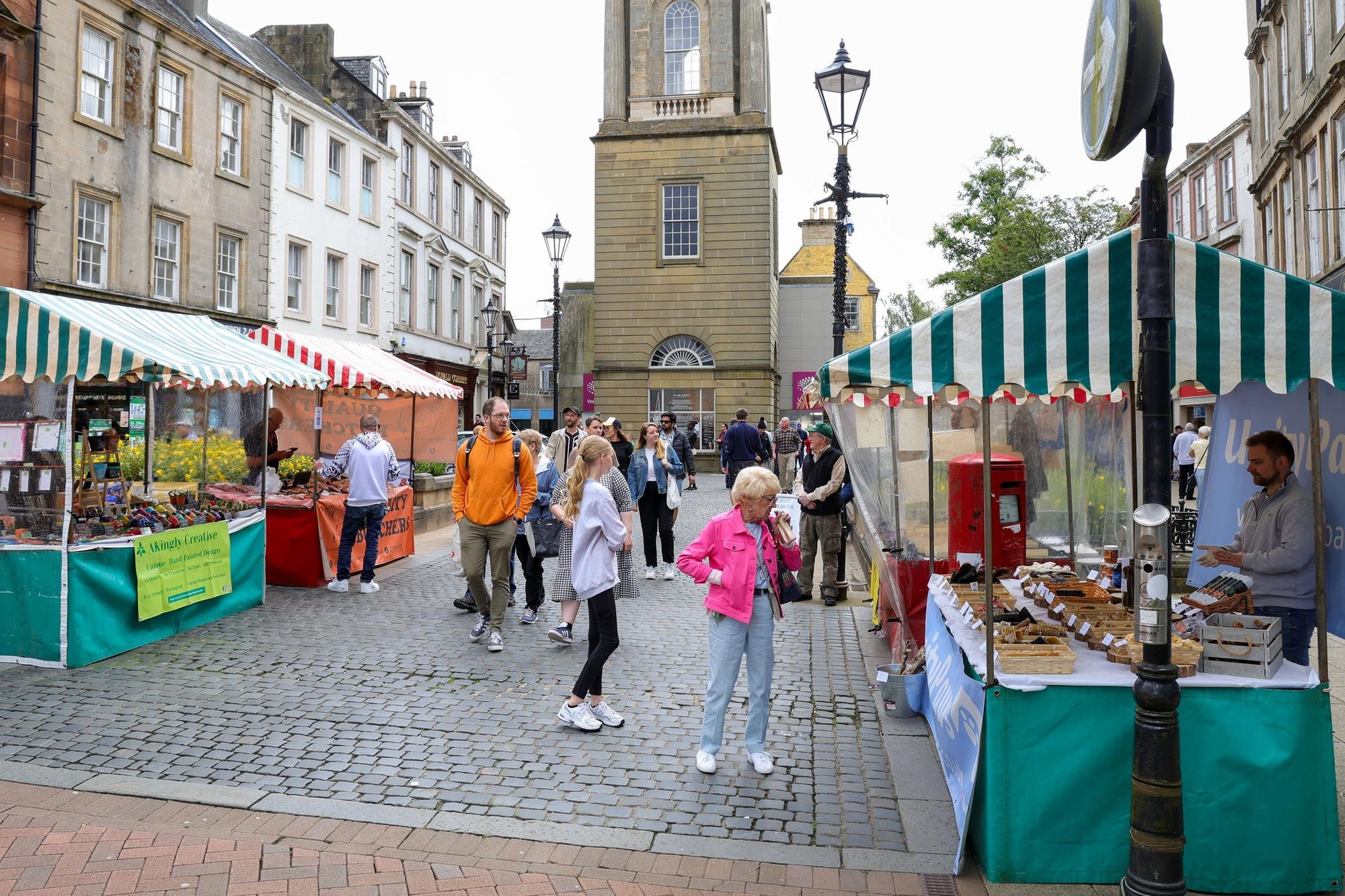 Monthly Falkirk Producers Market back in town this weekend