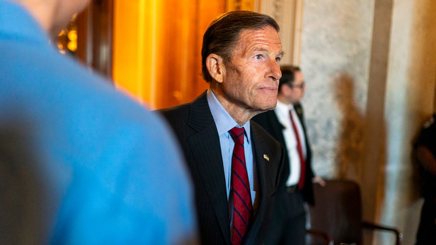 Blumenthal ‘hoping’ some Republicans will demand answers on ballroom donors