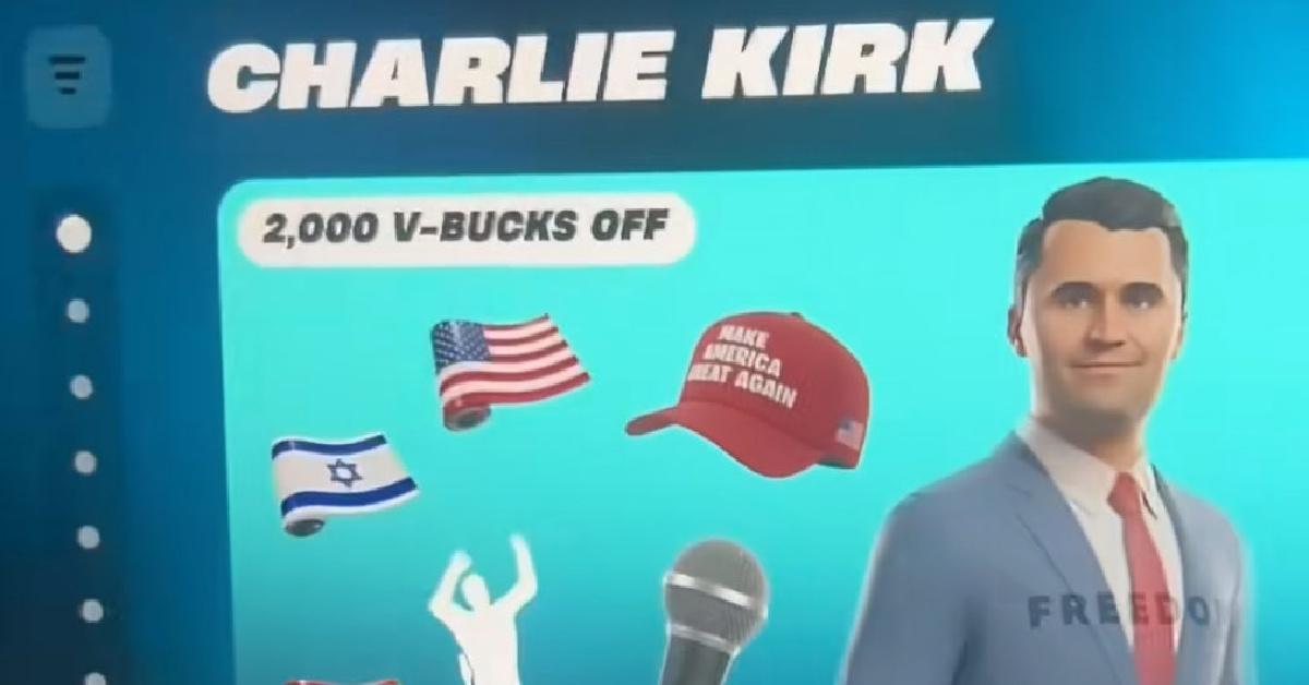 Wait, Is Charlie Kirk Actually Coming to 'Fortnite'?