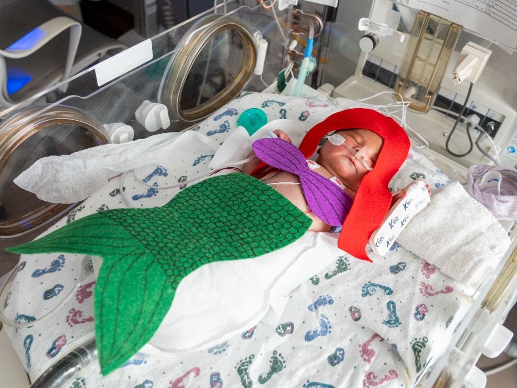 NICU Babies Dress Up For Halloween At UC San Diego Health