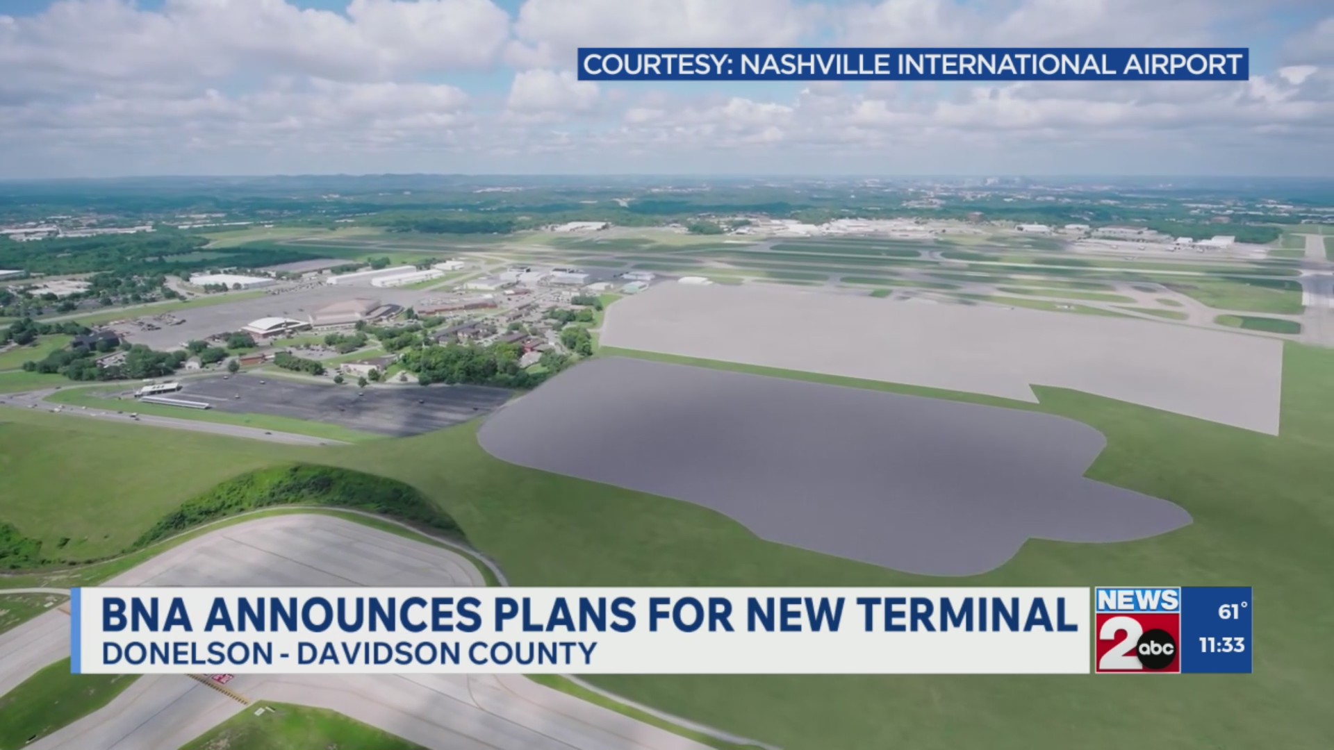 BNA announces plans for 2nd terminal