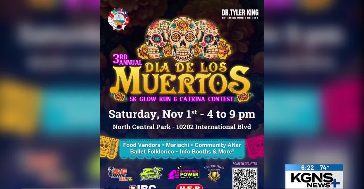 Día de los Muertos 5K event returns with evening Glow Run, Catrina Contest