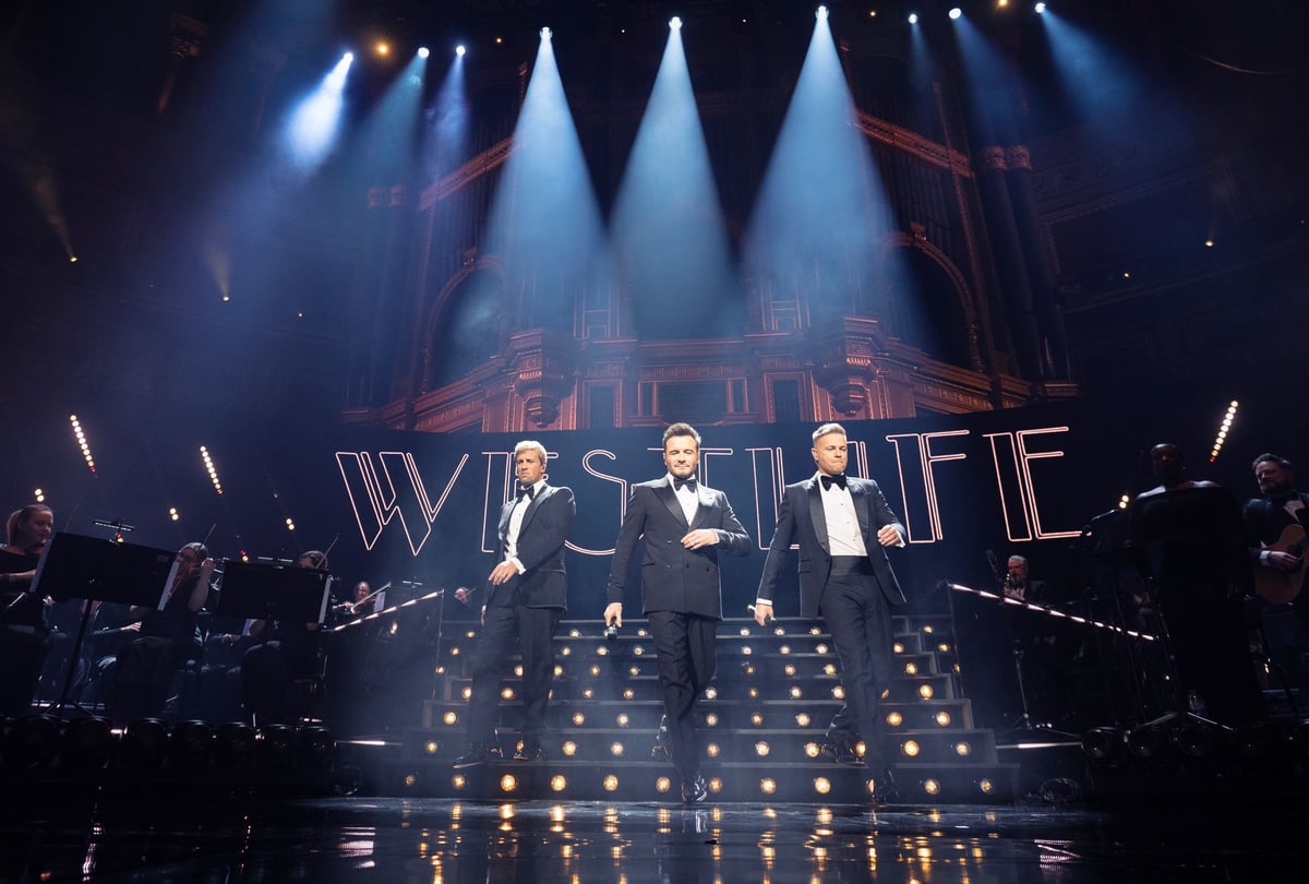 Westlife at the Royal Albert Hall: raising the roof