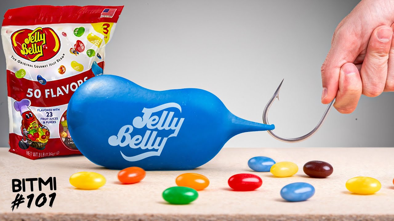 I bet you can't break this jelly bean! 🍬