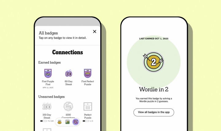 You can now flex your logophile skills with achievement badges in Wordle