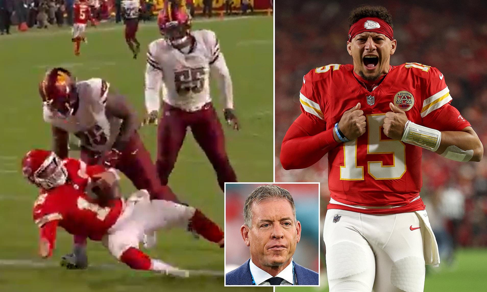 NFL legend accuses referees of showing favoritism to Patrick Mahomes ...
