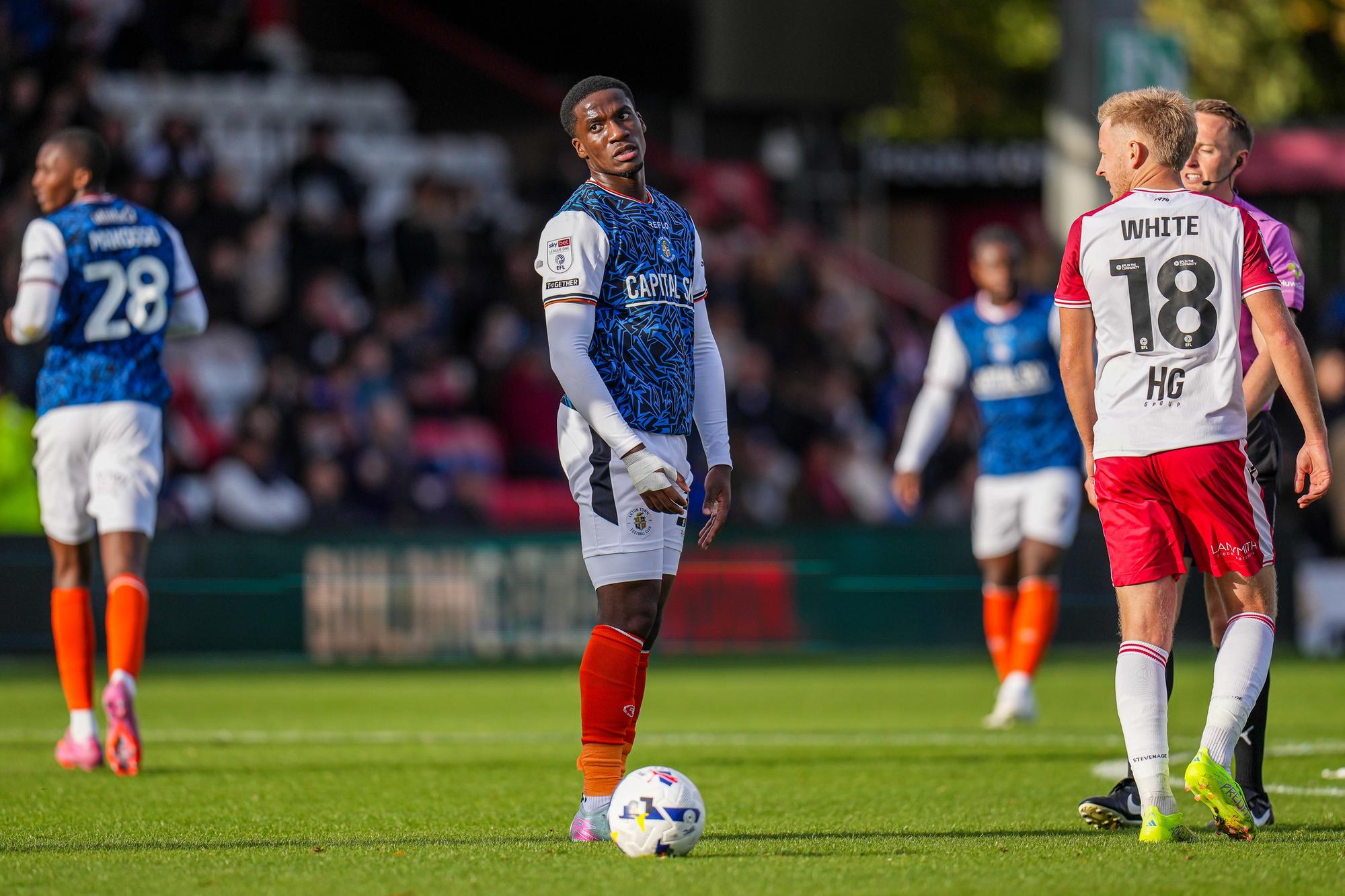 Teenage defender earns surprise start as Luton make nine changes ...