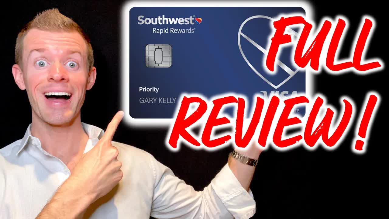 Southwest Rapid Rewards Priority credit card review!