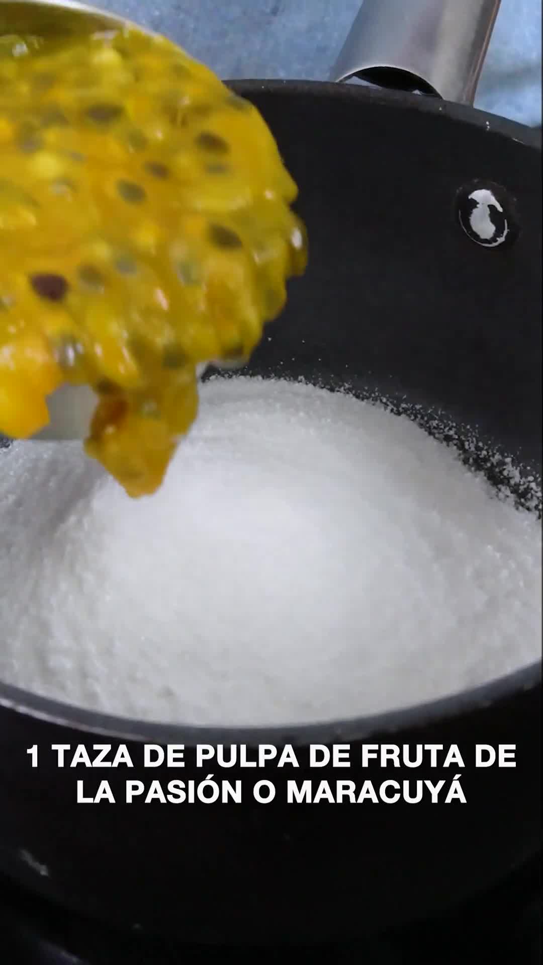 Convierte las cáscaras de maracuyá en un dulce increíble 😍