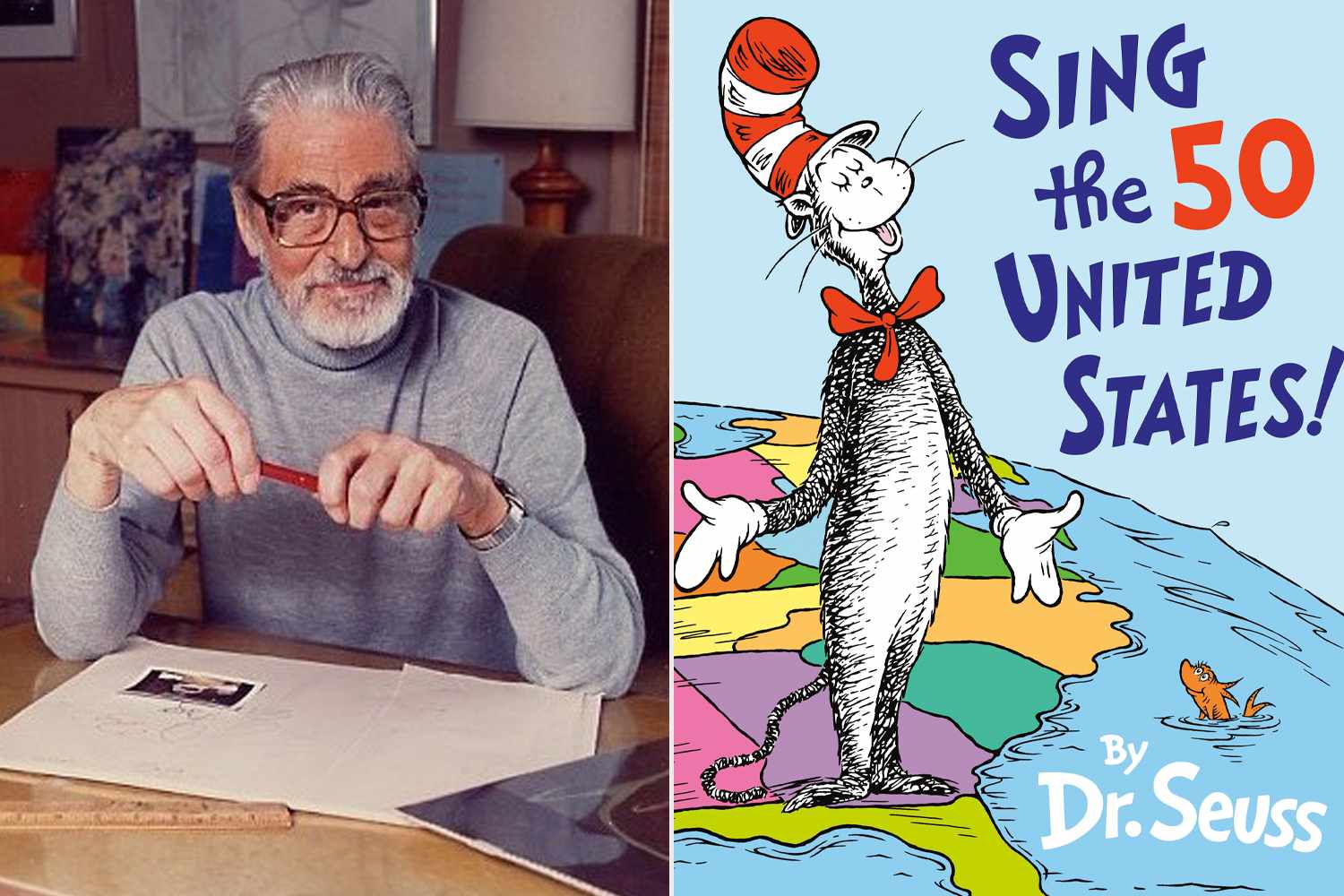 One Book, Two Book, New Dr. Seuss Book: “Sing the 50 United States ...