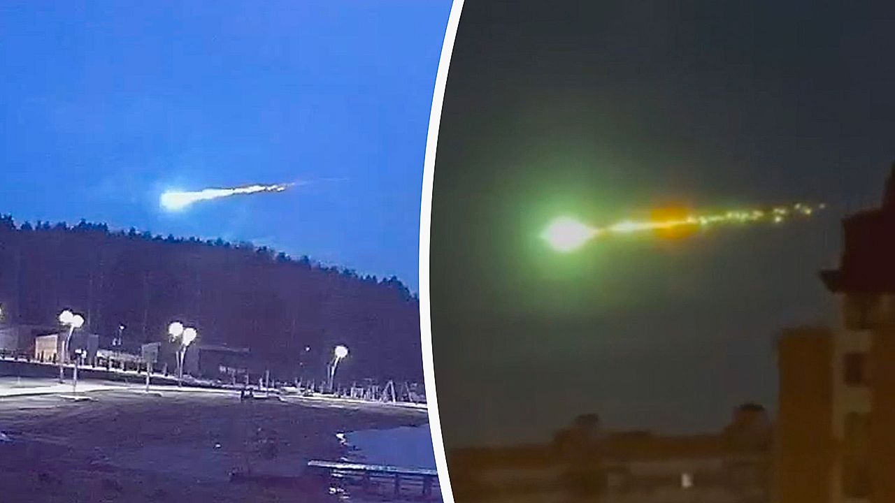 Meteor or rocket? Mysterious green fireball streaks over Moscow
