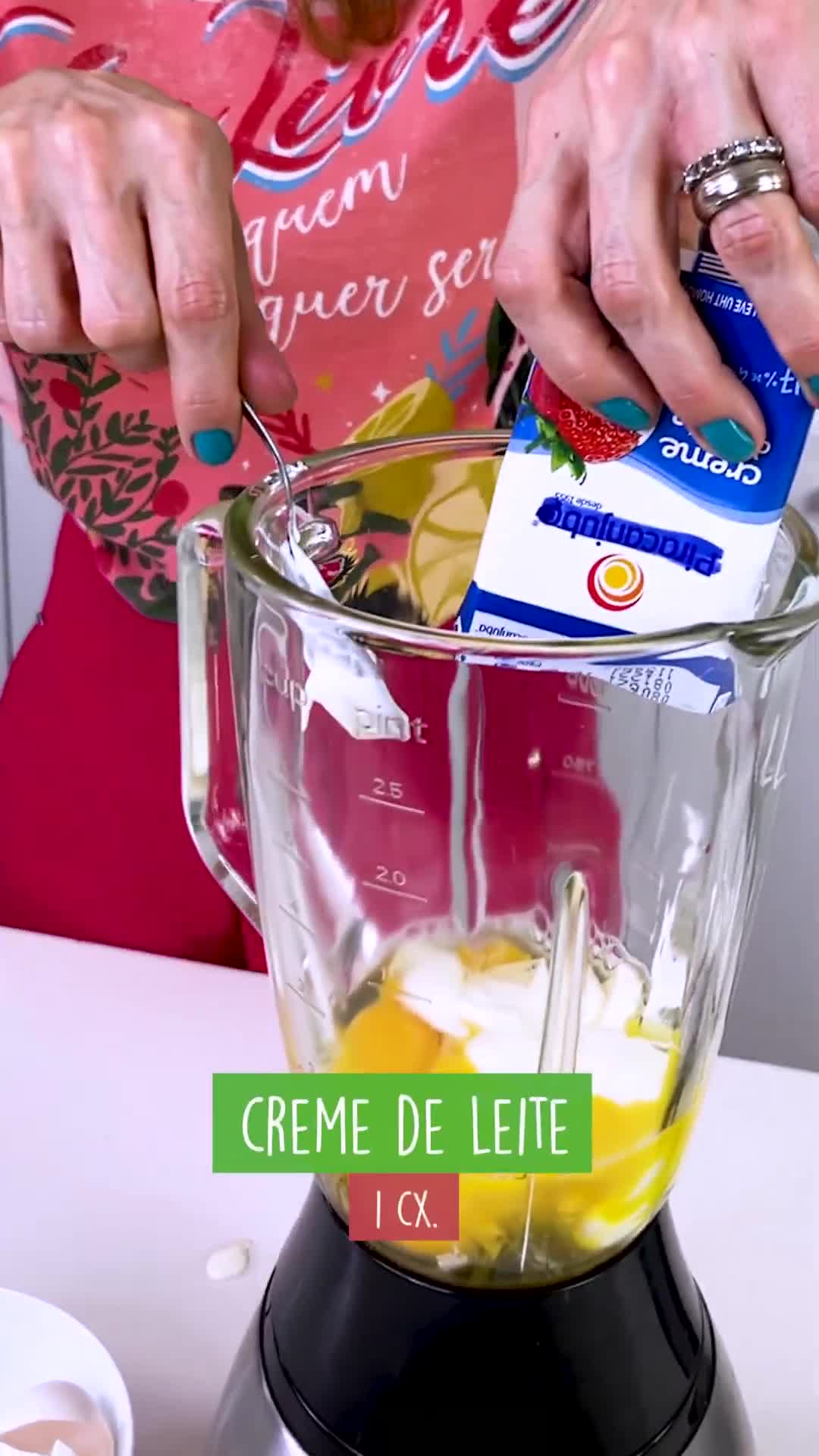 Uma seguidora me ensinou e agora faço sempre aqui em casa! 😋