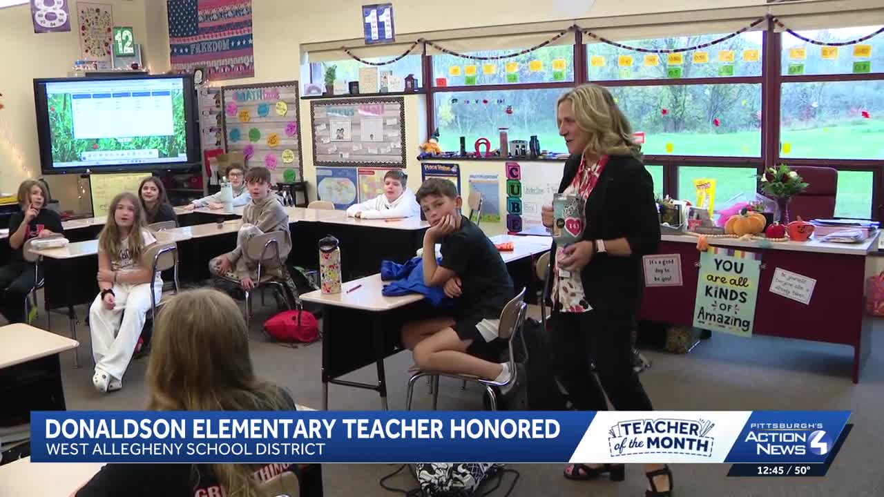 WTAE visits West Allegheny School District to surprise our Teacher of ...