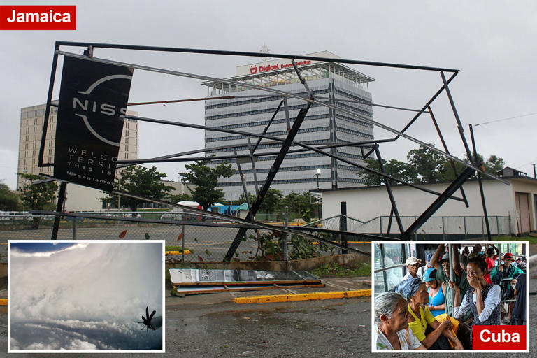 Hurricane Melissa tracker: Latest updates on the storm’s path through ...