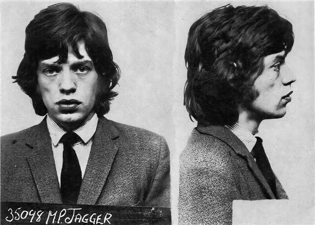 20 Mugshots Of Rock Legends From The Past