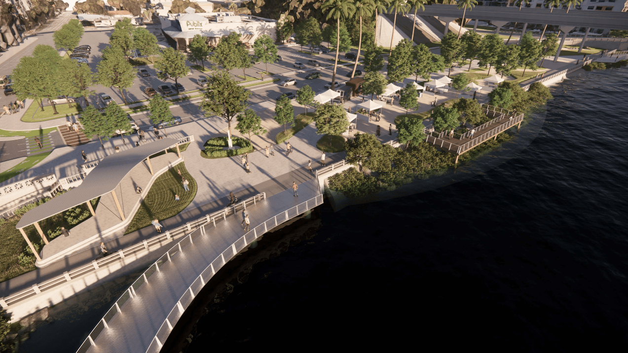 Inicia proyecto de extensión del Riverwalk en Tampa