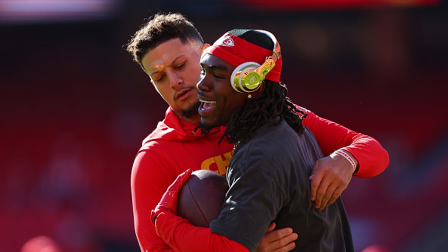 Patrick Mahomes Seen Trying to Keep Rashee Rice Away From Refs After ...